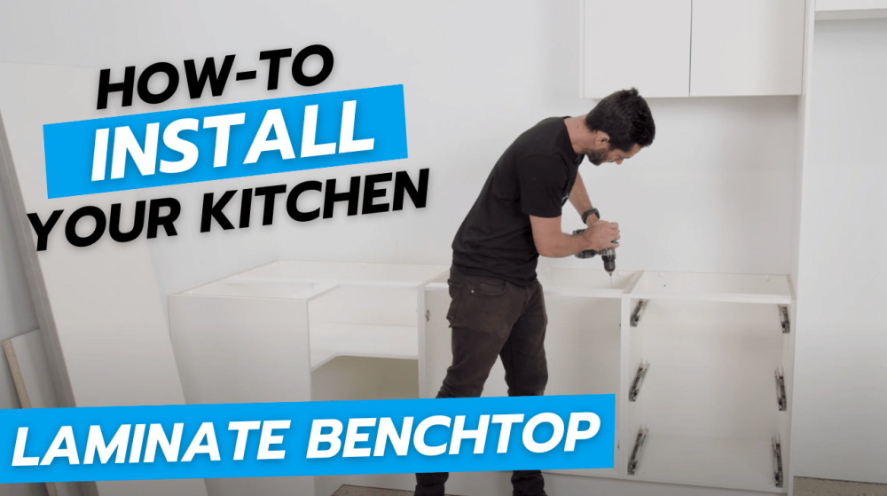Laminate Benchtop Installation - myDIY.com.au